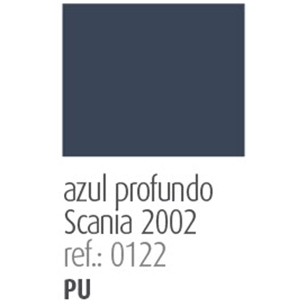 Tinta Automotiva Pu Azul Profundo Scania 0,8L - maxitintas