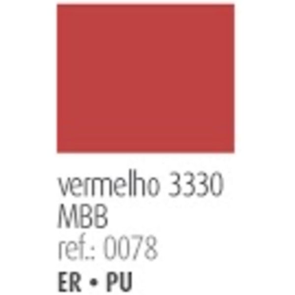 Tinta Automotiva Pu Vermelho 3330 Mbb 0,8l - maxitintas